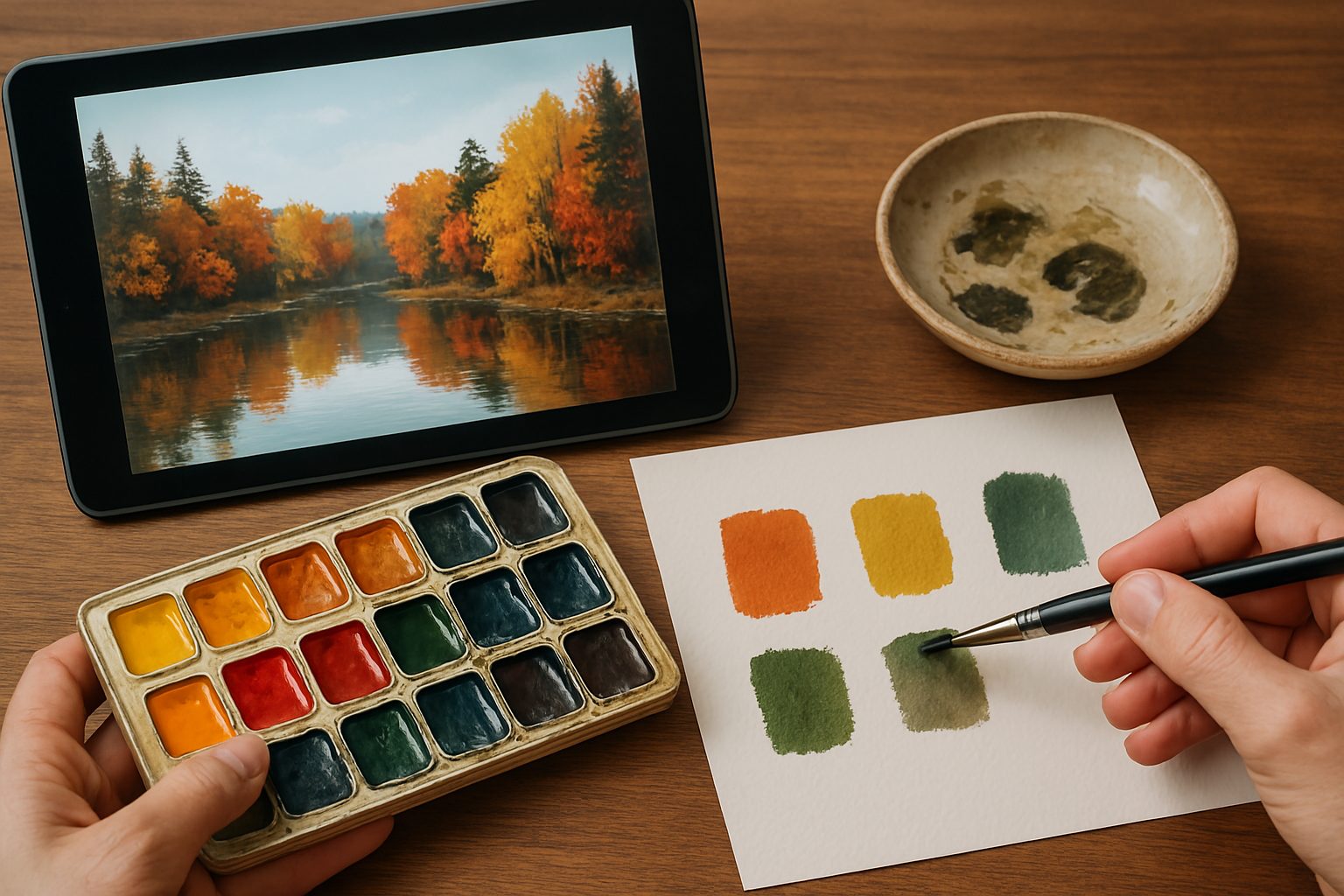 HueHunt - Color Mixing Tool & Painting Analyzer for Artists